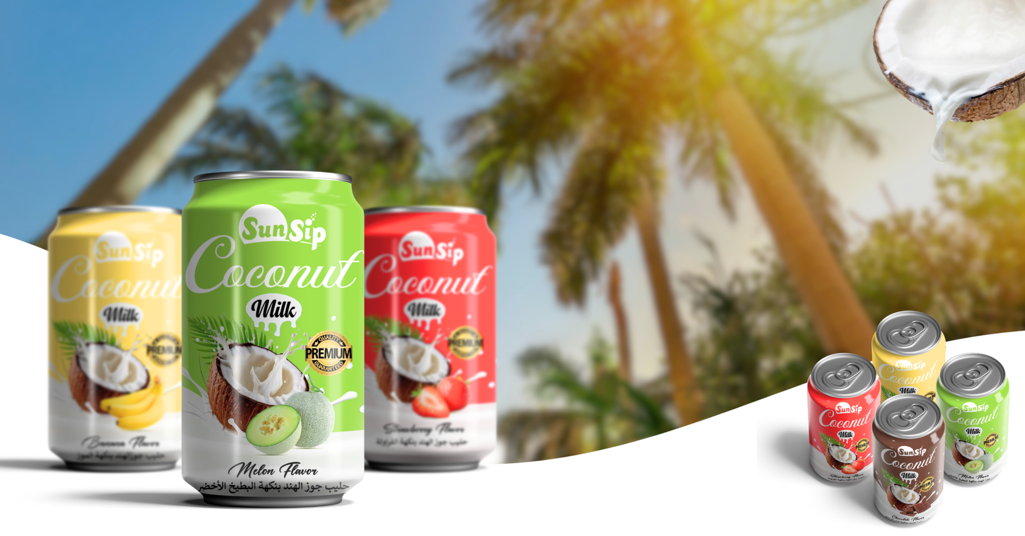 Sunsip Coconut Milk – Vietnam’s Premium Coconut Beverage