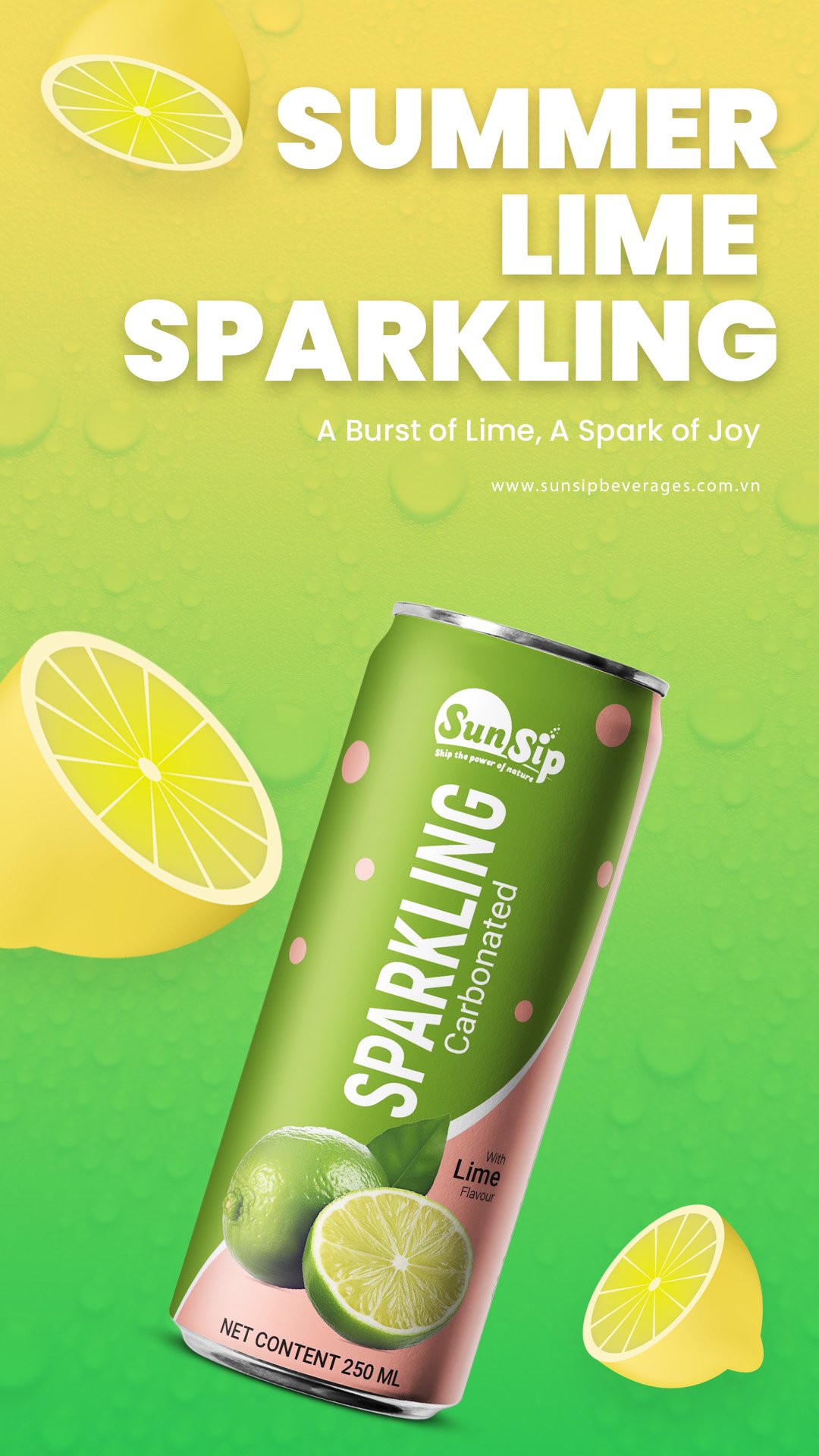 SunSip Sparkling Lime – The Citrus Revolution You’ve Been Waiting For ...