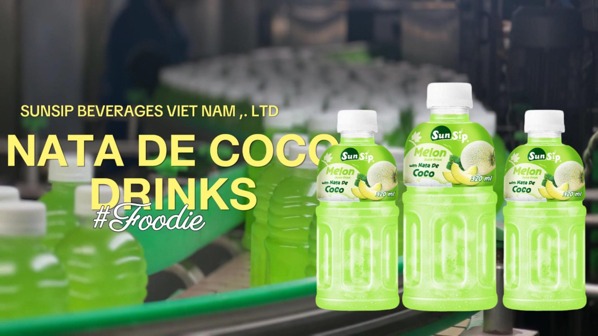 Sunsip Nata de Coco Melon Flavor: A Refreshing Tropical Beverage in ...