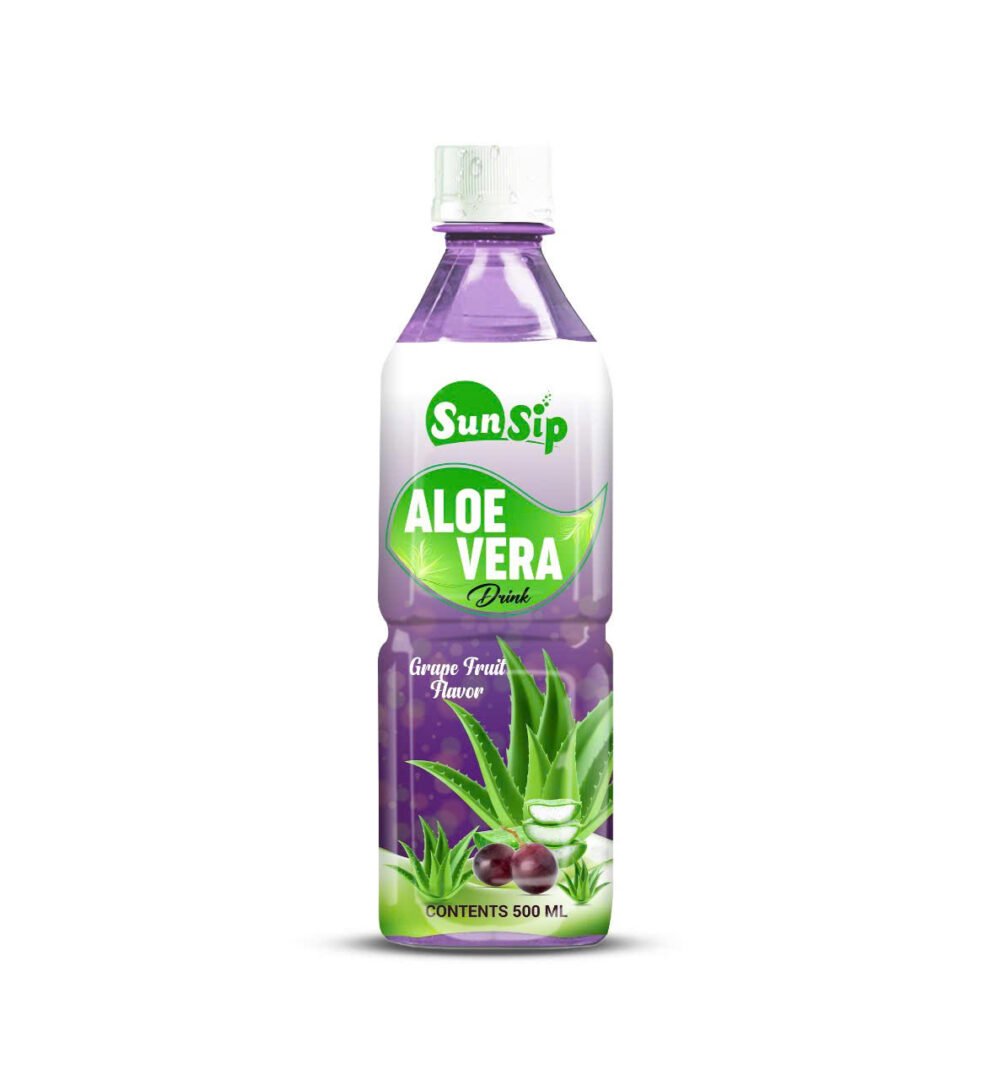 SunSip Aloe Vera Drink Original Flavor Pet Bottle 500ml - SunSip ...