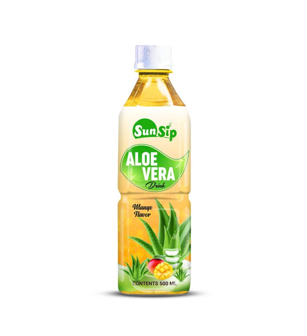 SunSip Aloe Vera Drink Original Flavor Pet Bottle 500ml - SunSip ...